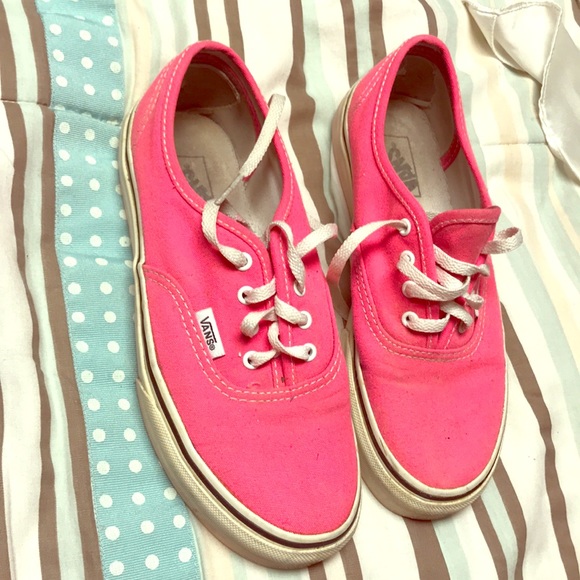 Vans | Shoes | Vans Pink | Poshmark